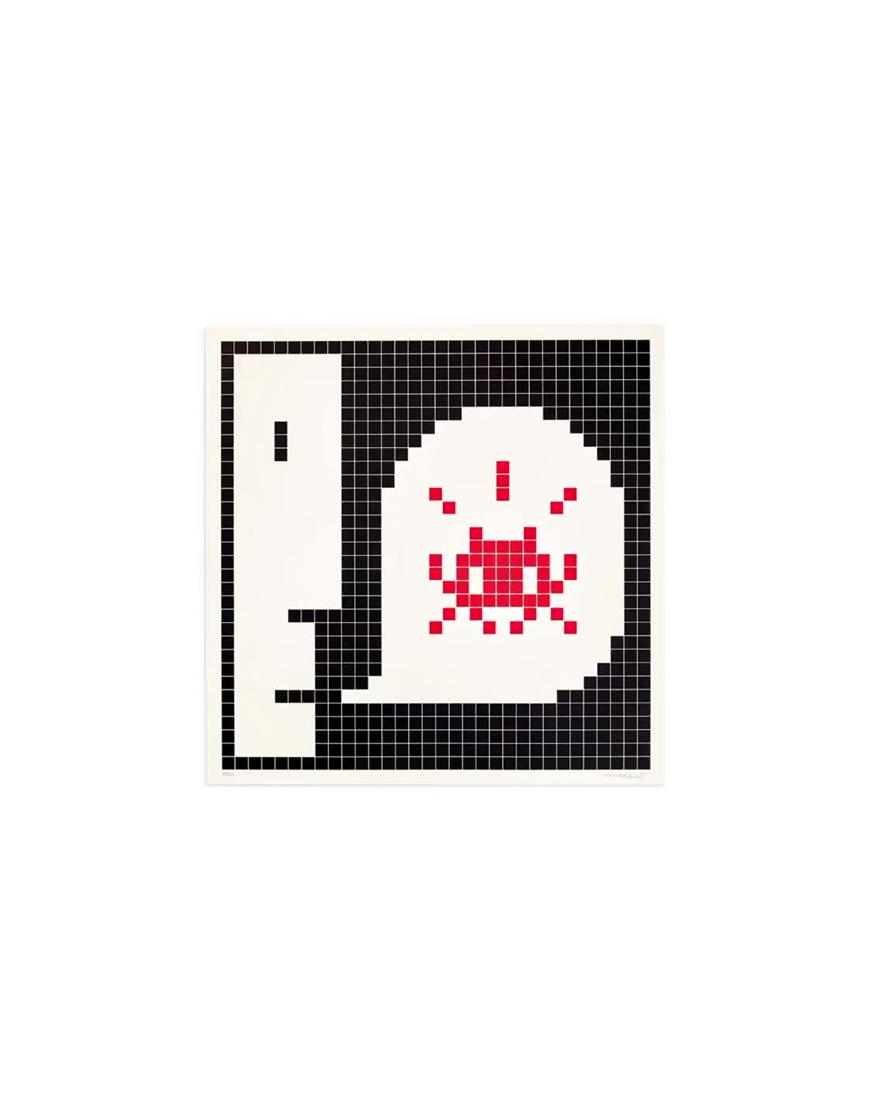 Invader - Alert, System Infected (red)